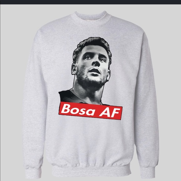 Shirts | Nick Bosa Designer Mashup San Fran Sweatshirt | Poshmark